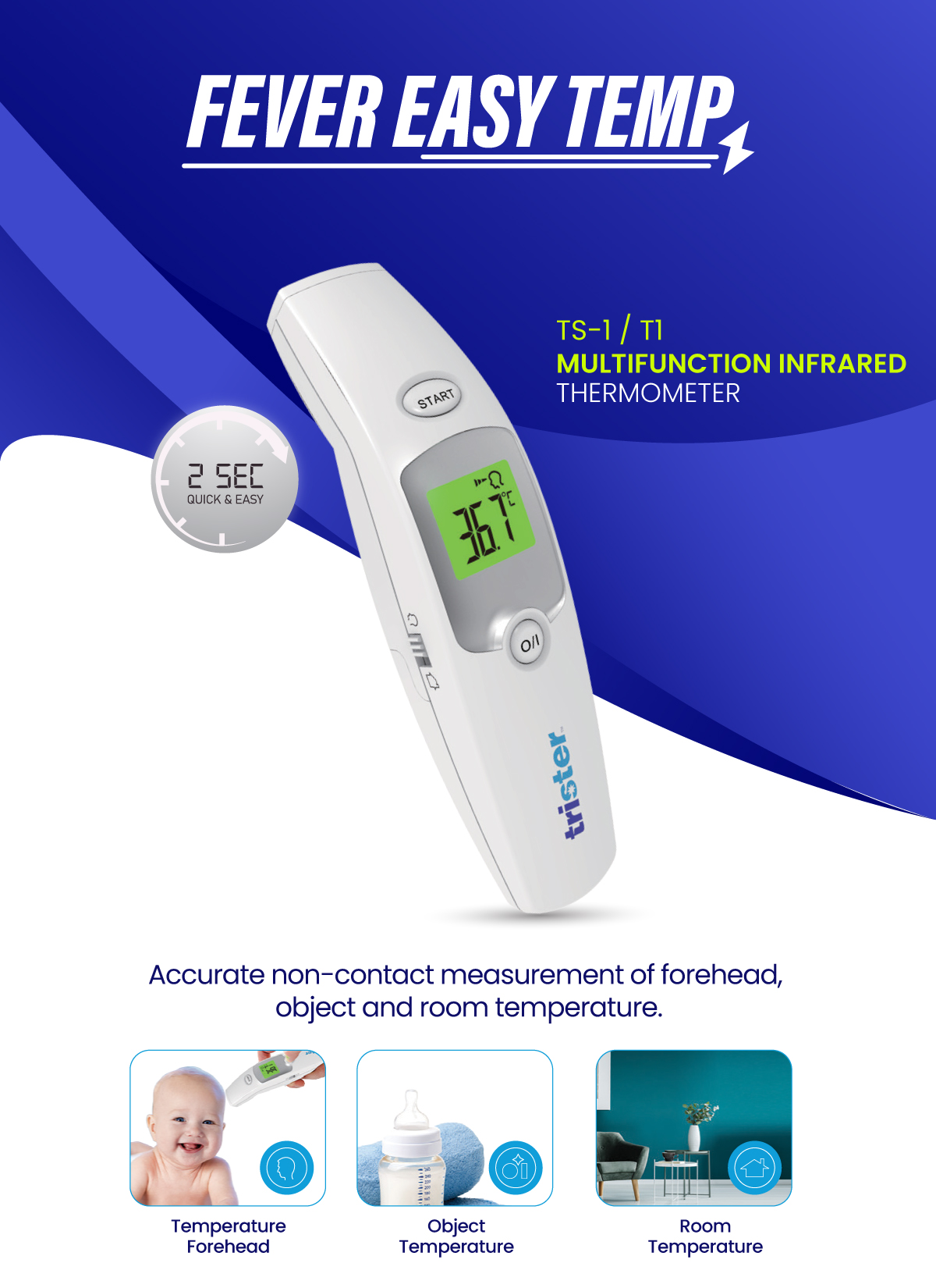 Trister Healthcare Products - Convenience, Confidence, Control